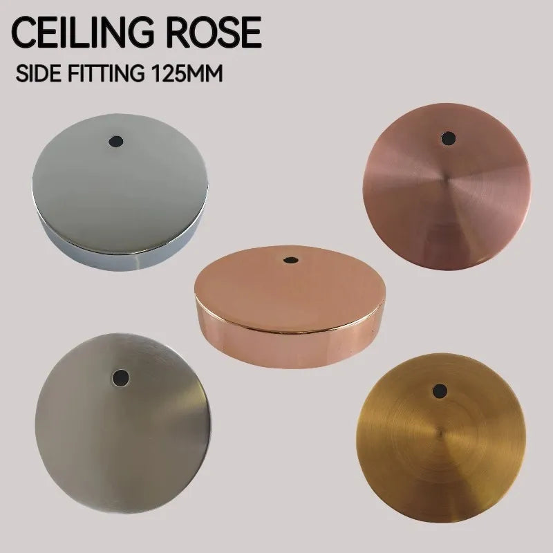 125mm Modern Ceiling Rose Wall Light Site Fitting~3869 – Vintagelite