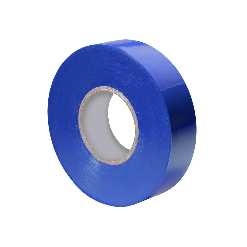Electrical Insulation Tape 9m x 17mm Blue PVC Flame Retardant Wire Rep ...
