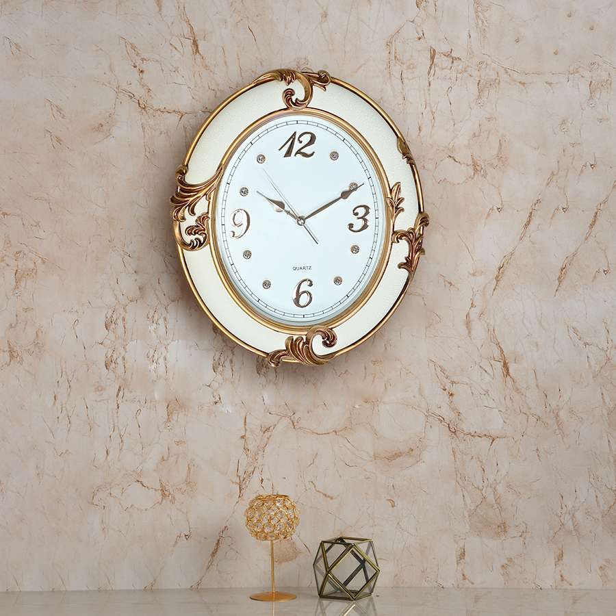 Oval Shape Antique Vintage Wall Clocks – Vintagelite