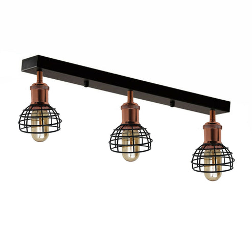 3-Way Industrial Ceiling Light – Vintagelite