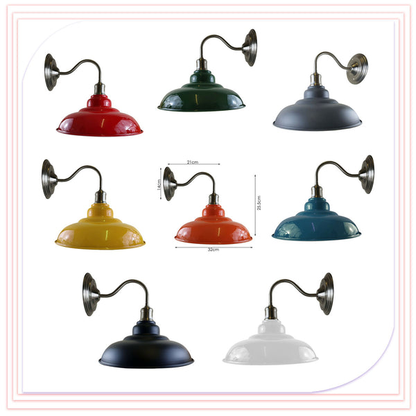 Modern Swan Neck Metal Wall Sconces Wall Light|VintageliteUK