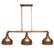 Triple Light ceiling, light fittings kitchen design – Vintagelite
