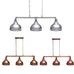 Triple Light ceiling, light fittings kitchen design – Vintagelite